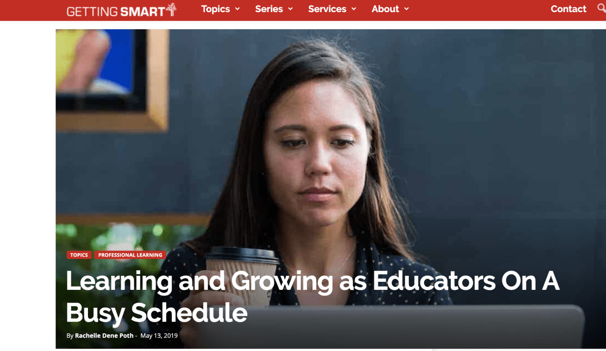 Learning and Growing as Educators On A Busy Schedule | Learning as I go ...